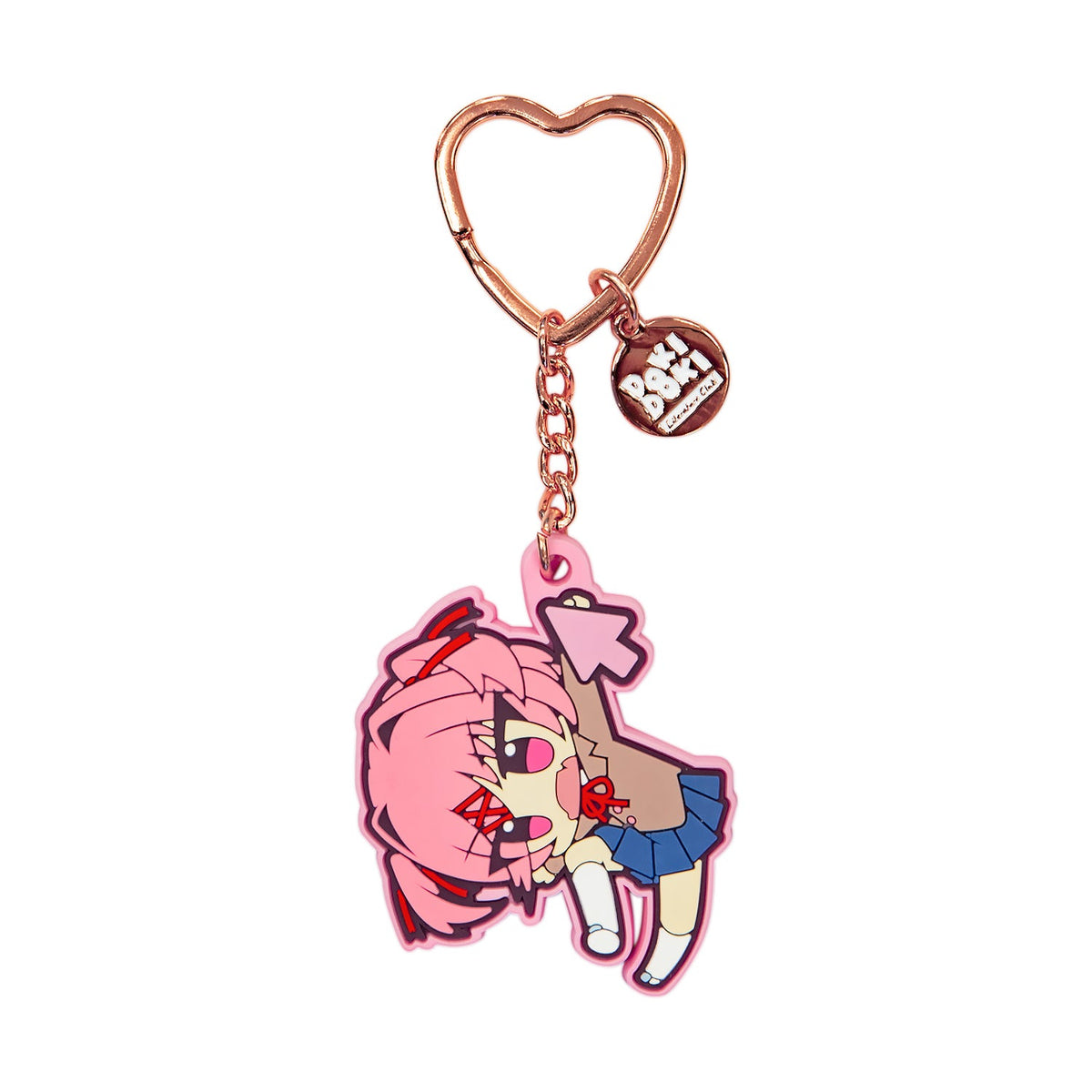 Doki Doki Literature Club - Natsuki Mouse Pointer Rubber Keychain