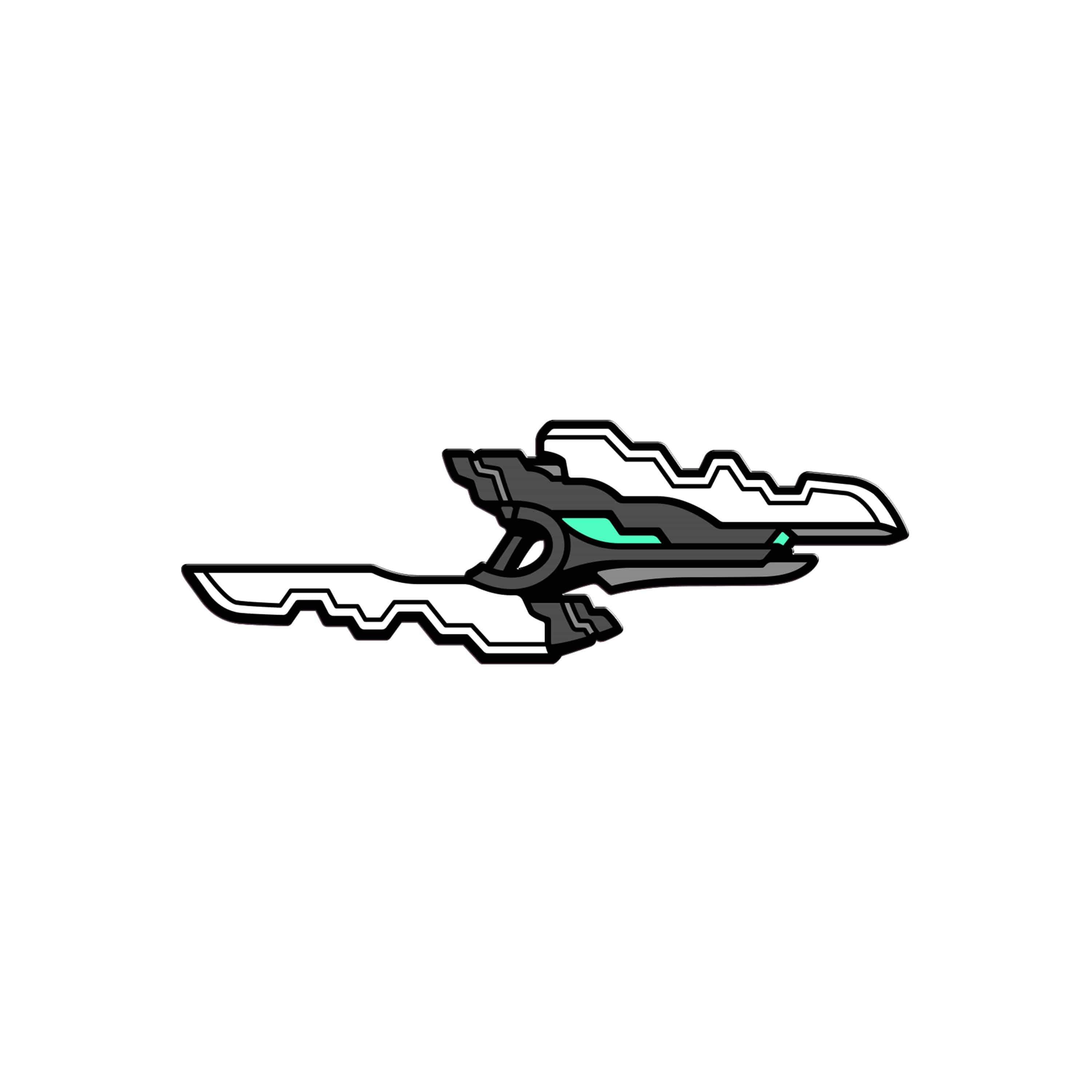 Blaster Master Zero - Blaster Rifle Colored Enamel Pin🔫
