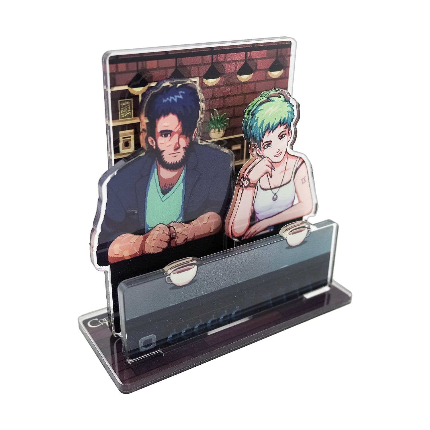 Coffee Talk - Freya and Gala Standee ☕