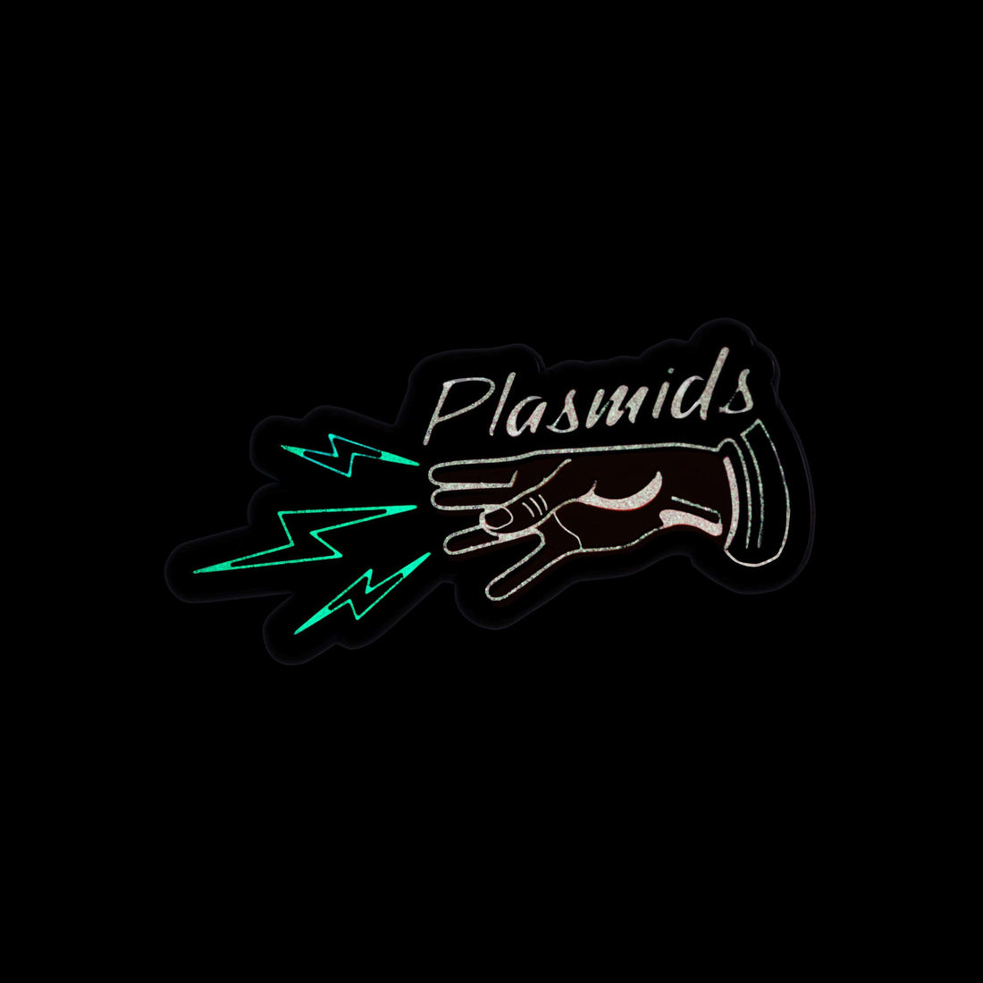 BioShock - Plasmid Neon Sign Glow-in-the-Dark Enamel Pin ⚡