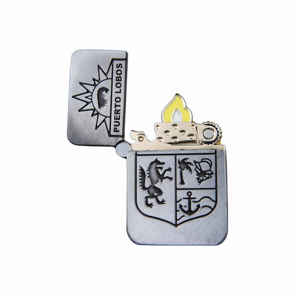 Life is Strange 2 - Puerto Lobos Lighter Silver Plated Enamel Hinge Pin 🔥