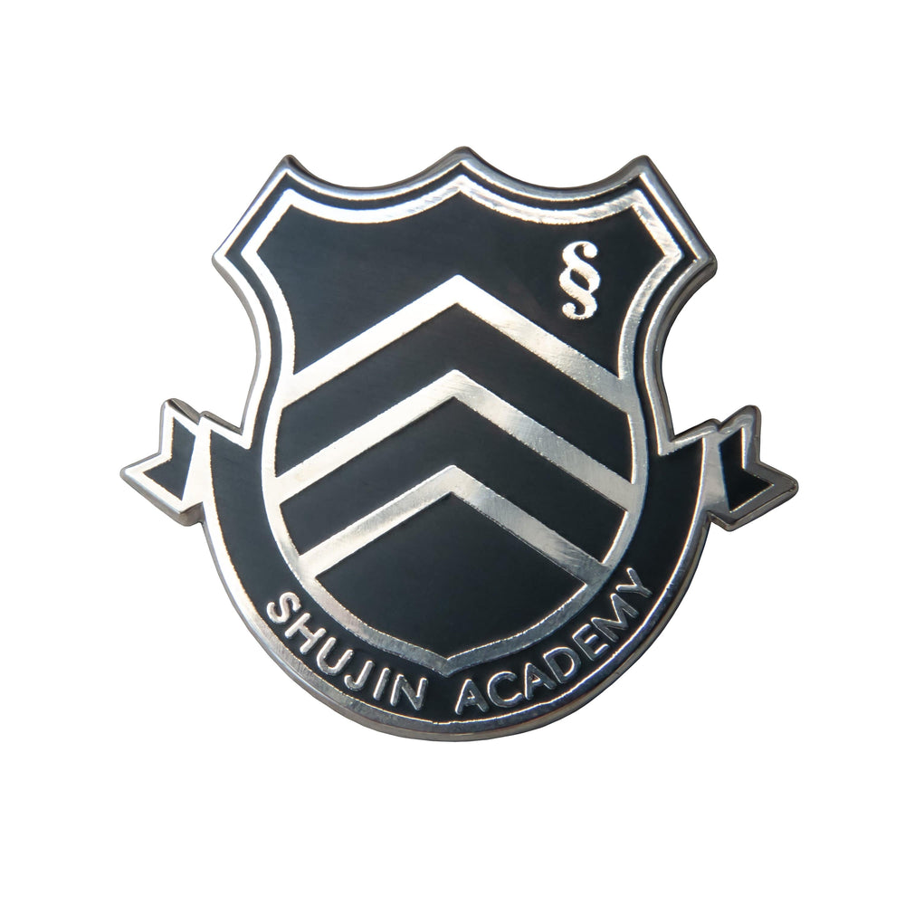 Persona 5 - Shujin Academy Silver Plated Enamel Pin🗼