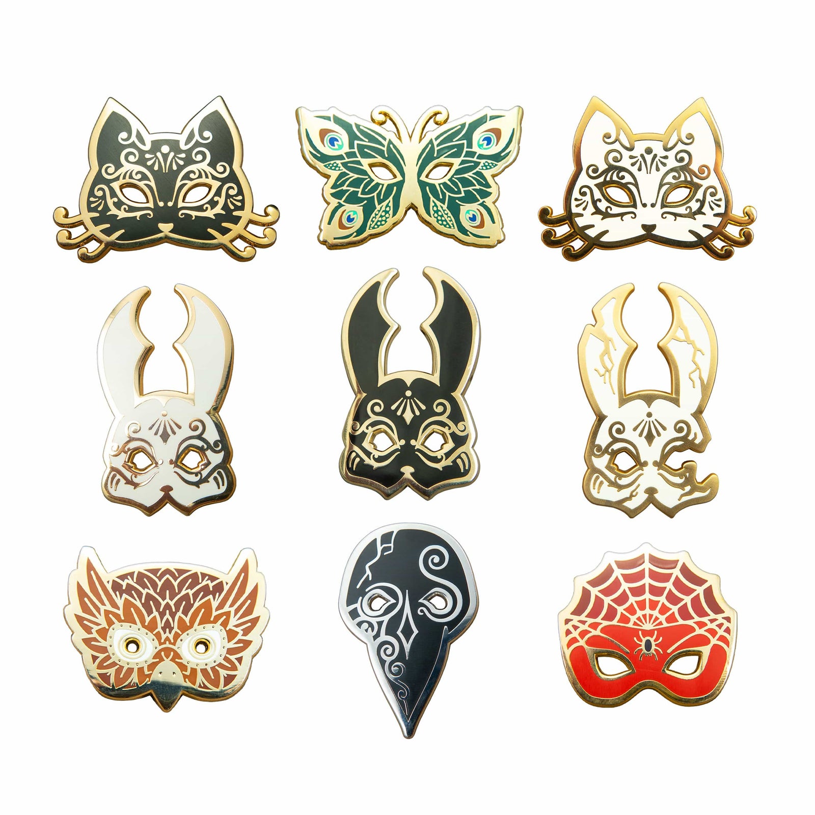 BioShock - Splicer Masquerade Enamel Pin Blind Box 🎭