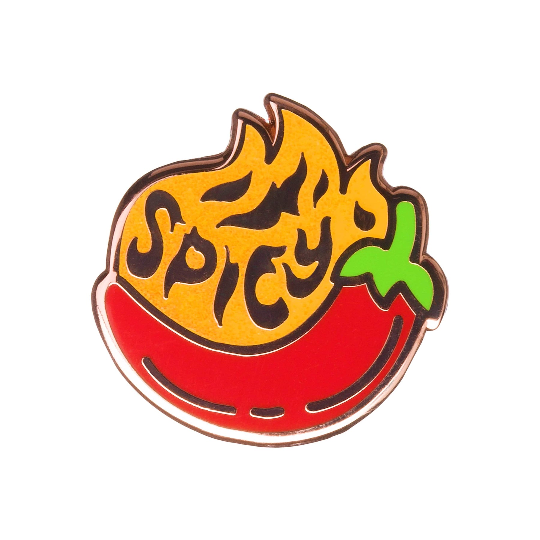 Sanshee - Spicy Copper Plated Enamel Pin🌶️
